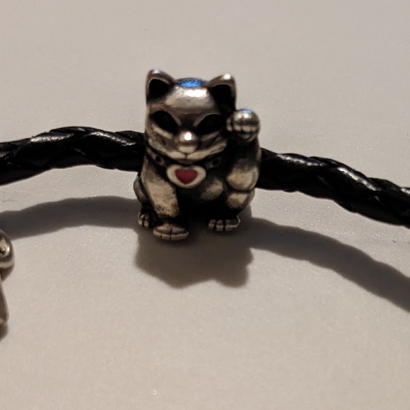 Pandora | Jewelry | Pandora Lucky Cat Charm | Poshmark